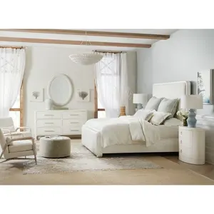 HOOKER FURNITURE Serenity Ashore King Upholstered Panel Bed