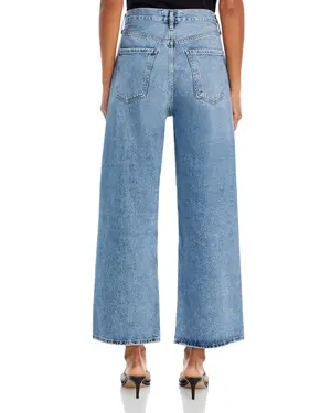 AGOLDE Ren High-rise Wide-leg Jeans - Disclosure