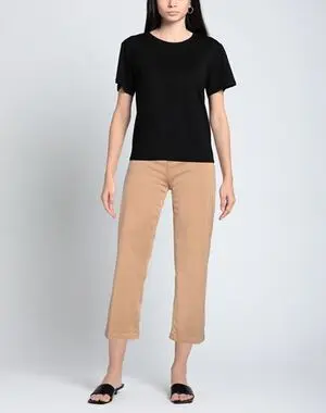 Liu Jo Cotton-elastane Pants - Beige