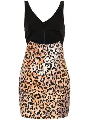 Just Cavalli Animal Print Cocktail Dresses