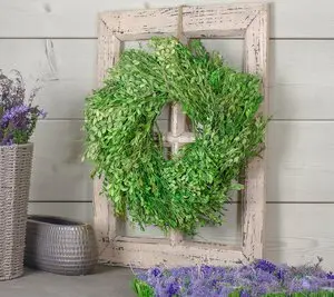 NORTHLIGHT Green Foliage Artificial Spring Wrea Th