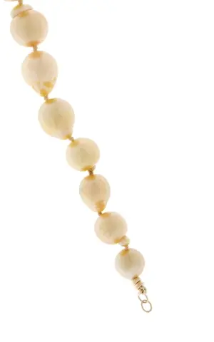 WHITE/SPACE Beatrice 14k Gold Baroque Pearl Bracelet