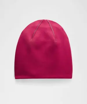 Lululemon Fast And Free Fleece Running Beanie - Berry Rumble