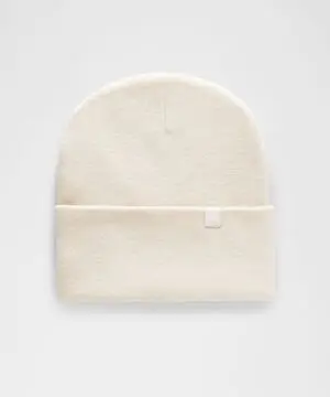 Lululemon Warm Revelation Beanie - Heathered Light Ivory
