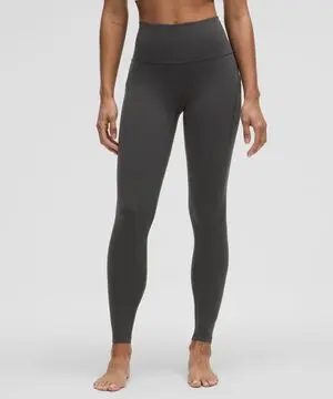 Lululemon Wunder Train High-Rise Tight With Pockets Graphite Grey