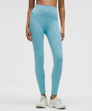 Lululemon Wunder Train High-rise Tight With Pockets 28 - Washed Blue