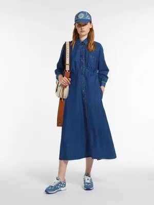 Max Mara Denim Shirt Dress