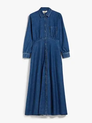 Max Mara Denim Shirt Dress