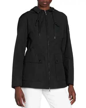 Moncler Leandro Short Parka Jacket - Black