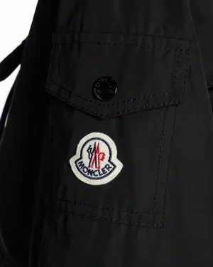 Moncler Leandro Short Parka Jacket - Black