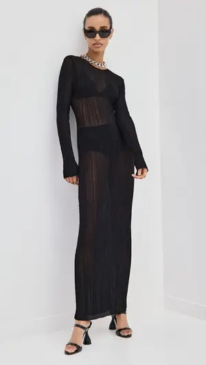 Lioness Prophecy Maxi Dress - Onyx