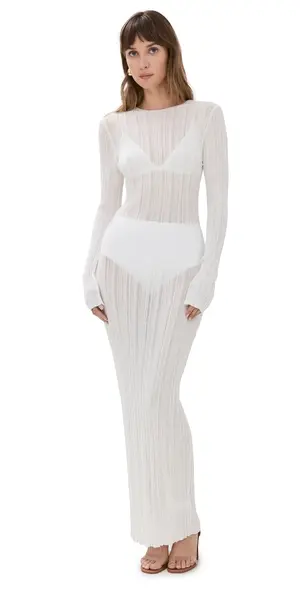 Lioness Prophecy Maxi Dress - Porcelain
