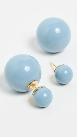 Shashi Double Ball Stud Earrings