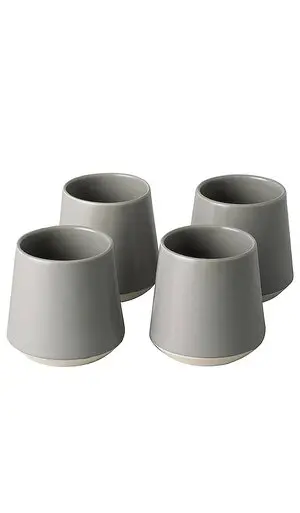 FABLE The Cups Set Of 4 In Grey - Dove Grey