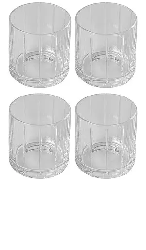 FABLE The Rocks Glasses Set Of 4 In Neutral - N,a