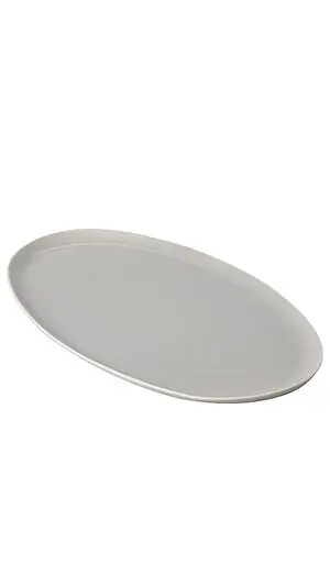 FABLE The Oval Serving Platter In Grey - Dove Grey