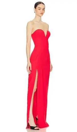 Amanda Uprichard X Cherri Gown - Crimson