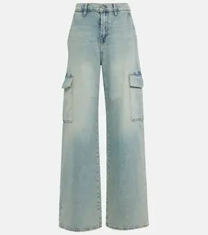 7 For All Mankind Scout Cargo Jeans - Blue