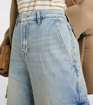 7 For All Mankind Scout Cargo Jeans - Blue