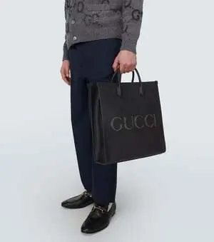 Gucci Medium Leather Tote Bag