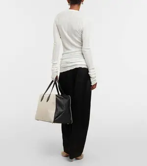 Khaite Byron Cotton-blend Jersey Top