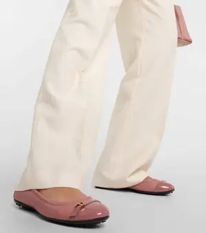TOD'S Dee Leather Ballerinas