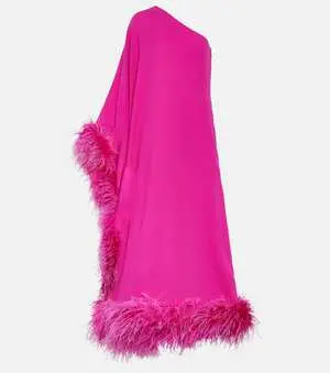 Pink Feather Gown