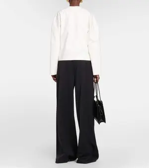 FFORME Dev Cropped Denim Jacket - White