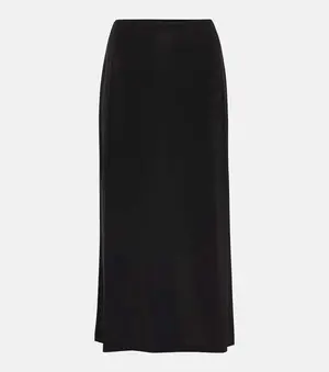Vince Jersey Midi Skirt