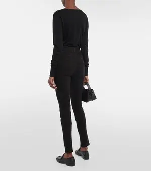 Citizens Of Humanity Jayla High-rise Skinny Jeans - Black