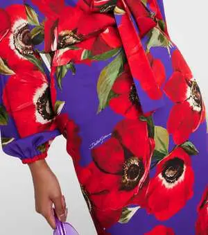 Dolce & Gabbana Floral Pencil Skirt