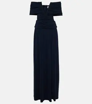 Magda Butrym Off-shoulder Midi Dress