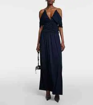 Magda Butrym Off-shoulder Midi Dress