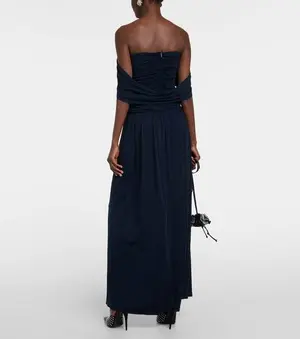 Magda Butrym Off-shoulder Midi Dress