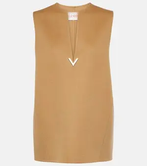 Valentino Garavani Wool And Cashmere Top