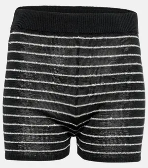 Brunello Cucinelli Knitted Cotton Shorts