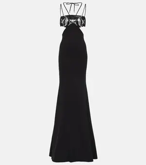 David Koma Embroidered Evening Dresses