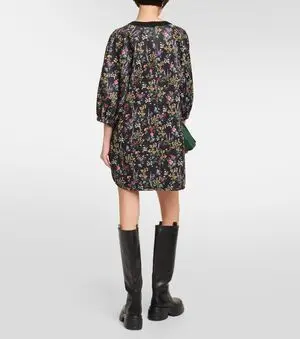 Max Mara Billy Floral Minidress