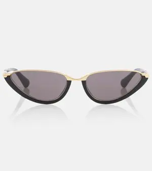 Bottega Veneta Cat Eye Sunglasses - Black