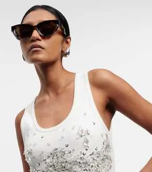 Bottega Veneta Cat-eye Sunglasses - Multicoloured
