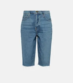 FRAME The Cycling Denim Shorts