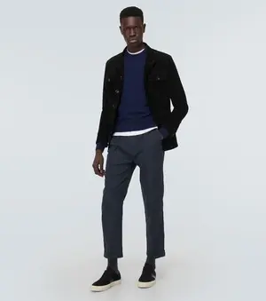 TOM FORD Cotton And Silk Straight Pants