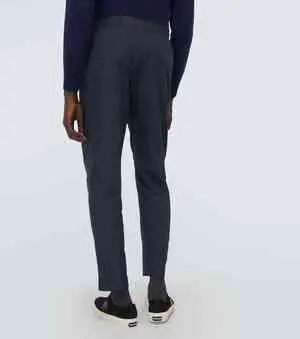 TOM FORD Cotton And Silk Straight Pants