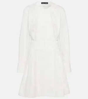 Proenza Schouler Eileen Cotton Poplin Mini Dress