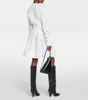Proenza Schouler Eileen Cotton Poplin Mini Dress