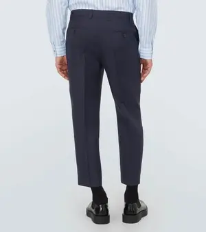 Jacquemus Le Pantalon Cabri Cropped Tailored Pants