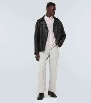 Acne Studios 1981m Monogram Wide-leg Jeans