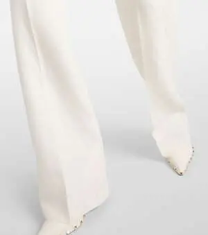 Valentino Garavani High-rise Wide-leg Pants