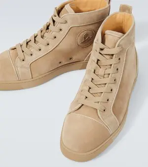 CHRISTIAN LOUBOUTIN Louis High-top Sneakers - Beige
