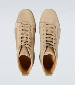 CHRISTIAN LOUBOUTIN Louis High-top Sneakers - Beige